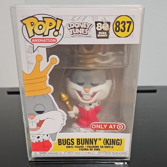 Funko | Toys | Funko Pop Animation Looney Tunes Bugs Bunny King Vinyl ...